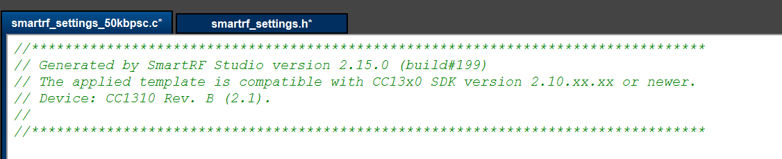 How to Generate RF Parameters in the SDK Development of CC1310?