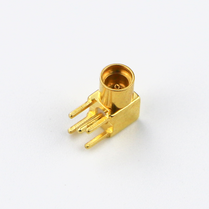 MMCX-KWE 90° Micro-Miniature Coaxial Connectors